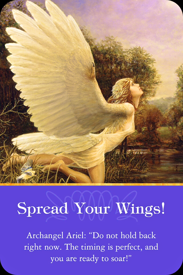 Archangel Ariel: Spread Your Wings! – Archangel Oracle