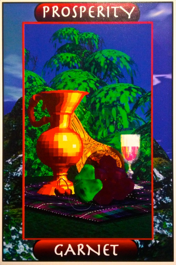 Garnet ~ Prosperity – Archangel Oracle
