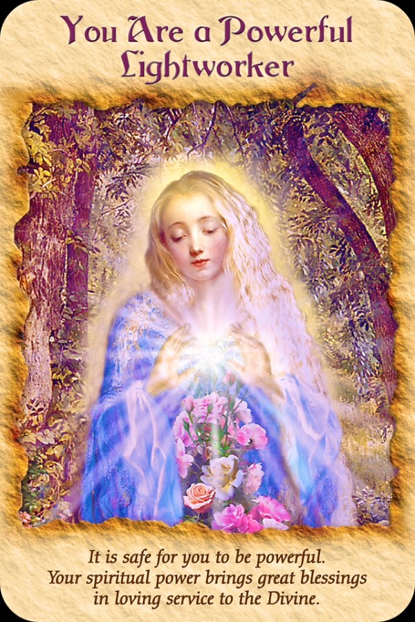 You Are A Powerful Lightworker – Archangel Oracle