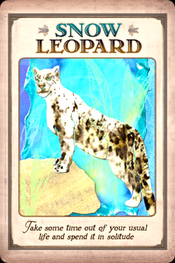 Snow Leopard – Archangel Oracle