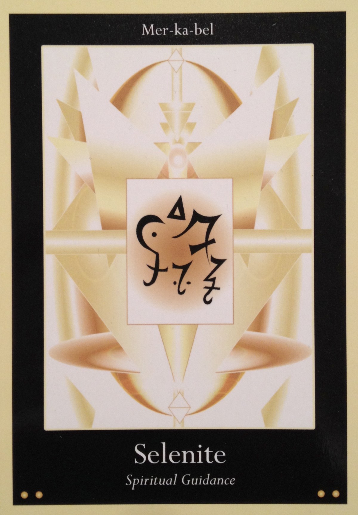 Selenite ~ Spiritual Guidance – Archangel Oracle