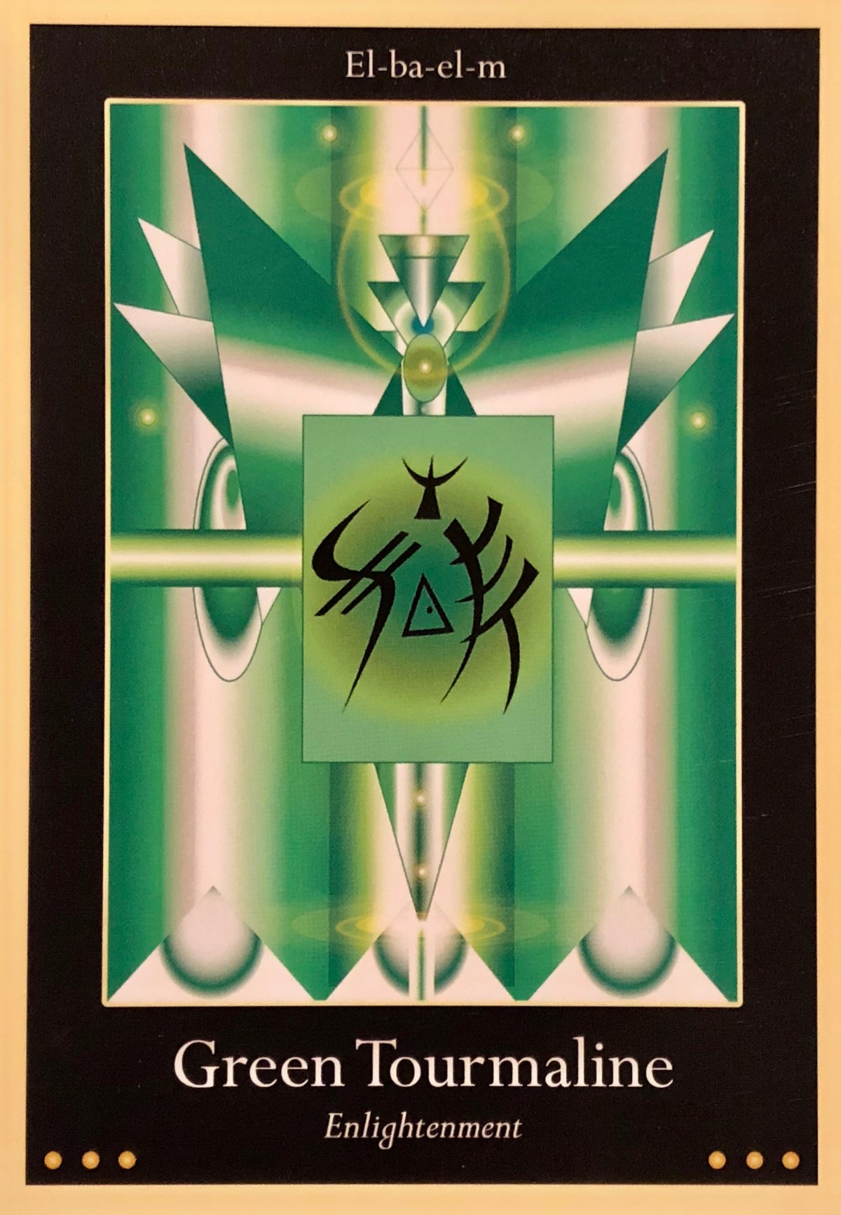 Green Tourmaline – Archangel Oracle