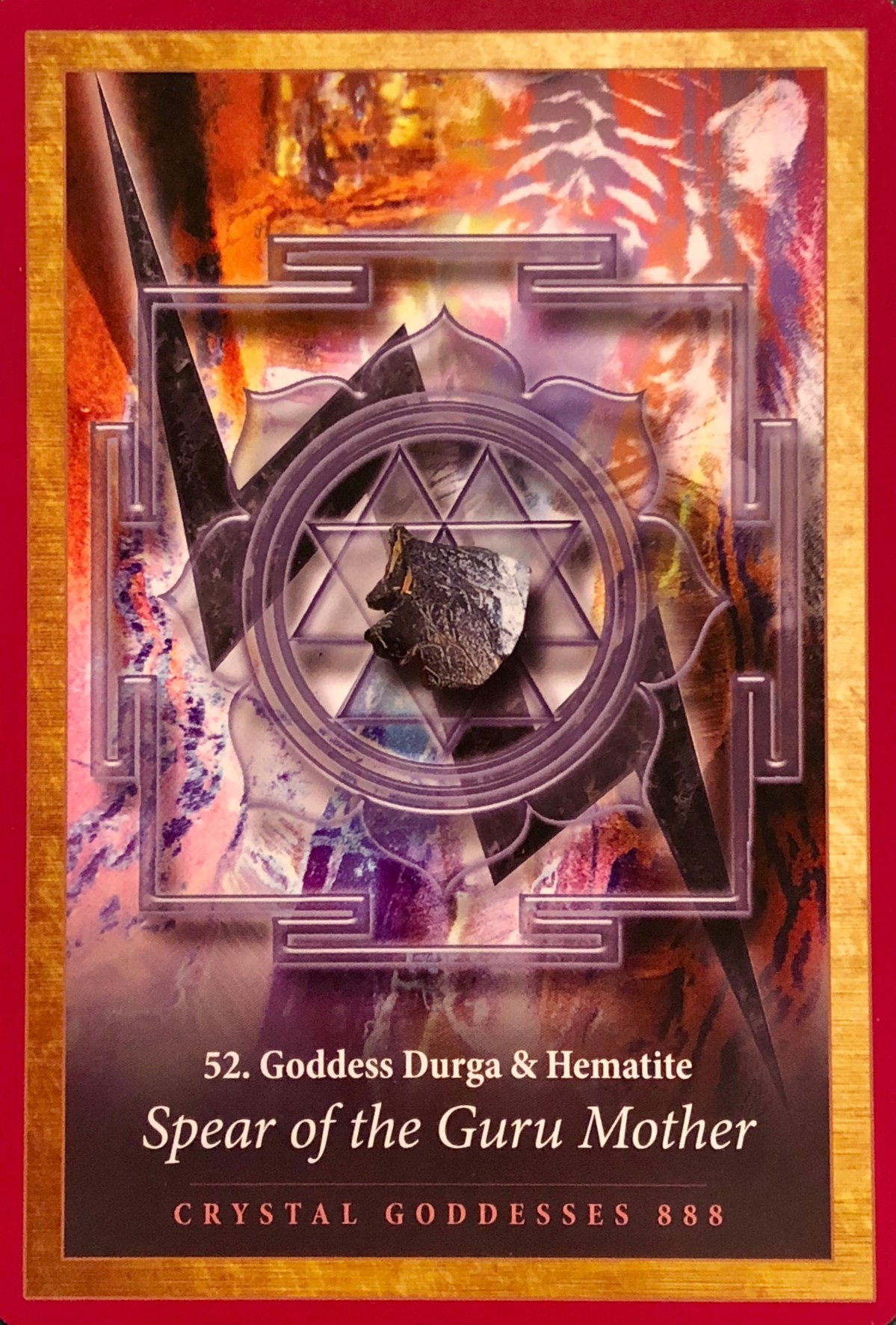 Goddess Durga and Hematite – Archangel Oracle