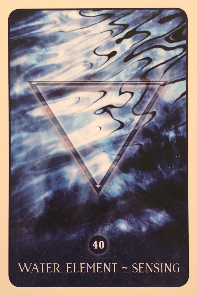 Water Element ~ Sensing – Archangel Oracle
