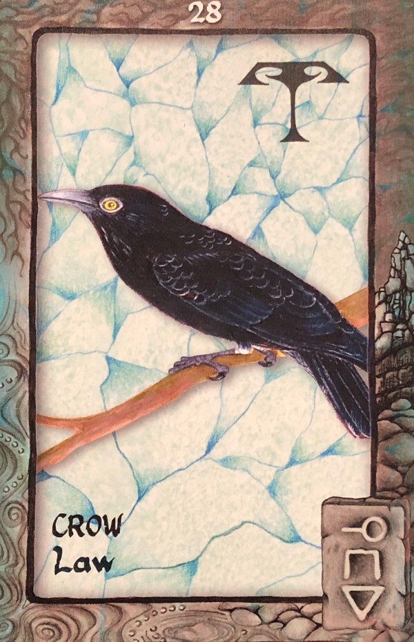 Crow ~ Law – Archangel Oracle