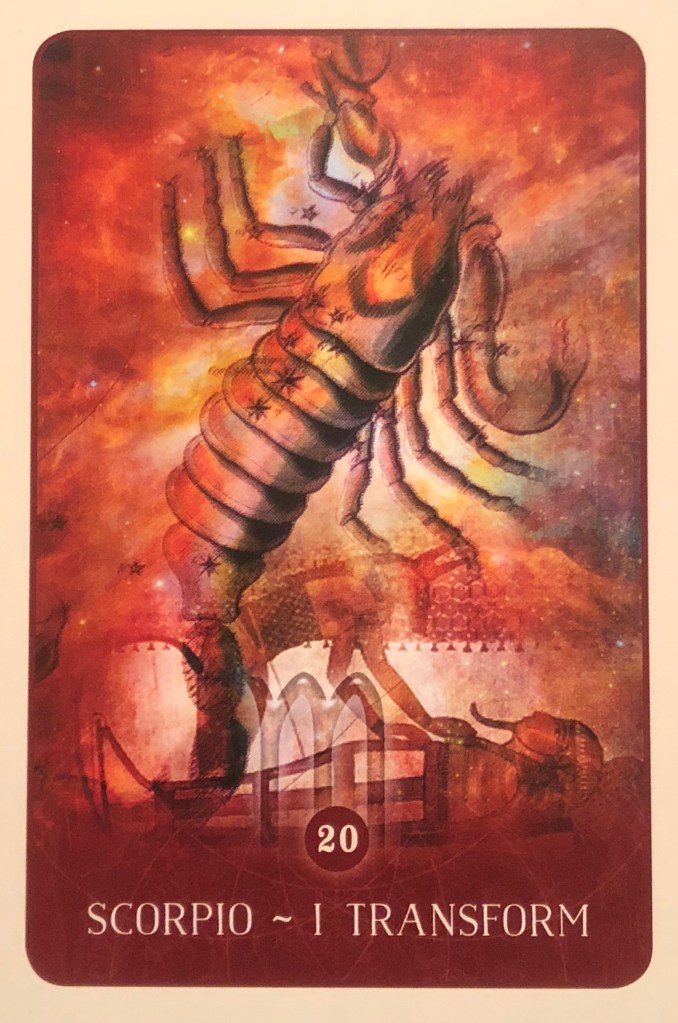 Scorpio ~ I Transform – Archangel Oracle
